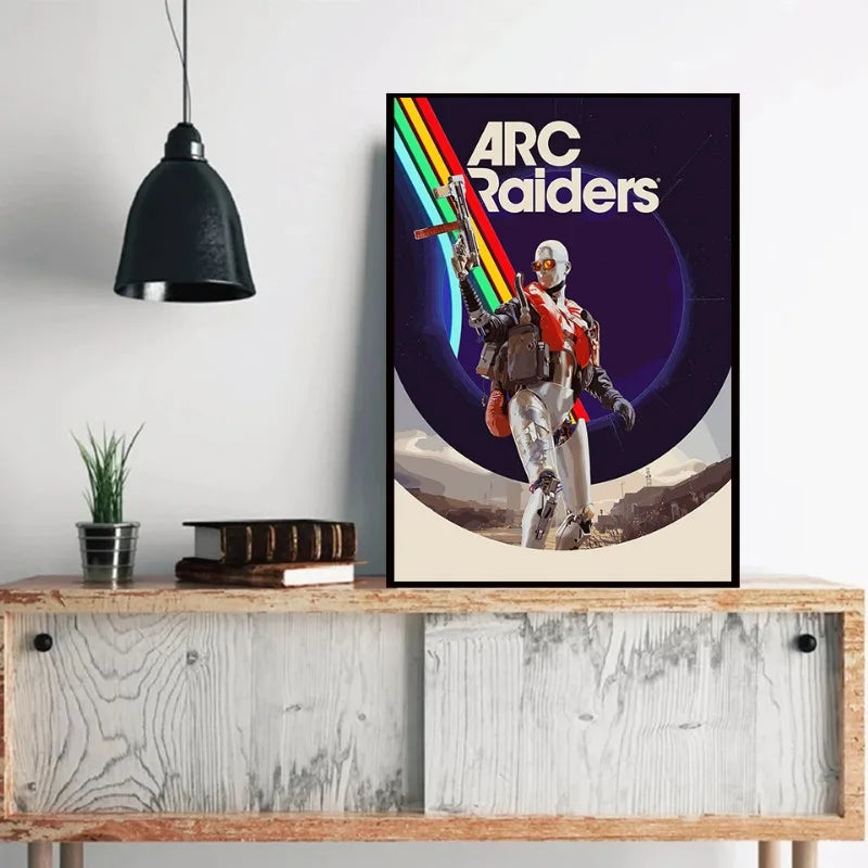 Arc Raiders Retro Poster - 3 – Arc Raiders Merch